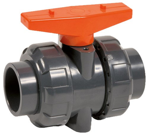 BATM.034.040 Vannes à sphère - PVC-U - EPDM - DN40 - Union à coller ...