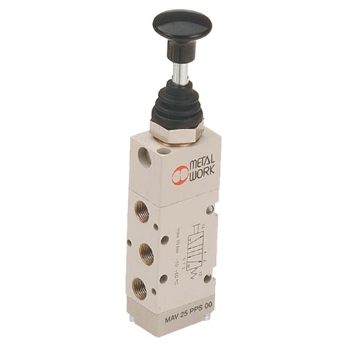 Metal Work 7010001500 Spool valve - 5/2 Mono / Bi NC - G1/8" - Muscular ...