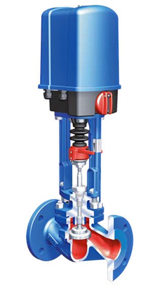 Vanne à soupape de régulation ARI 12.440 - DN80 - PN16 + PREMI 5.0 kN ...