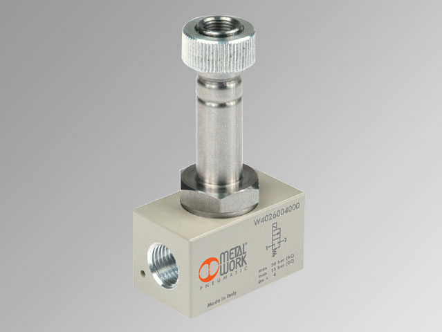 PIV VALVES PIVB 2/2 1/4 2.4 SOL/SP