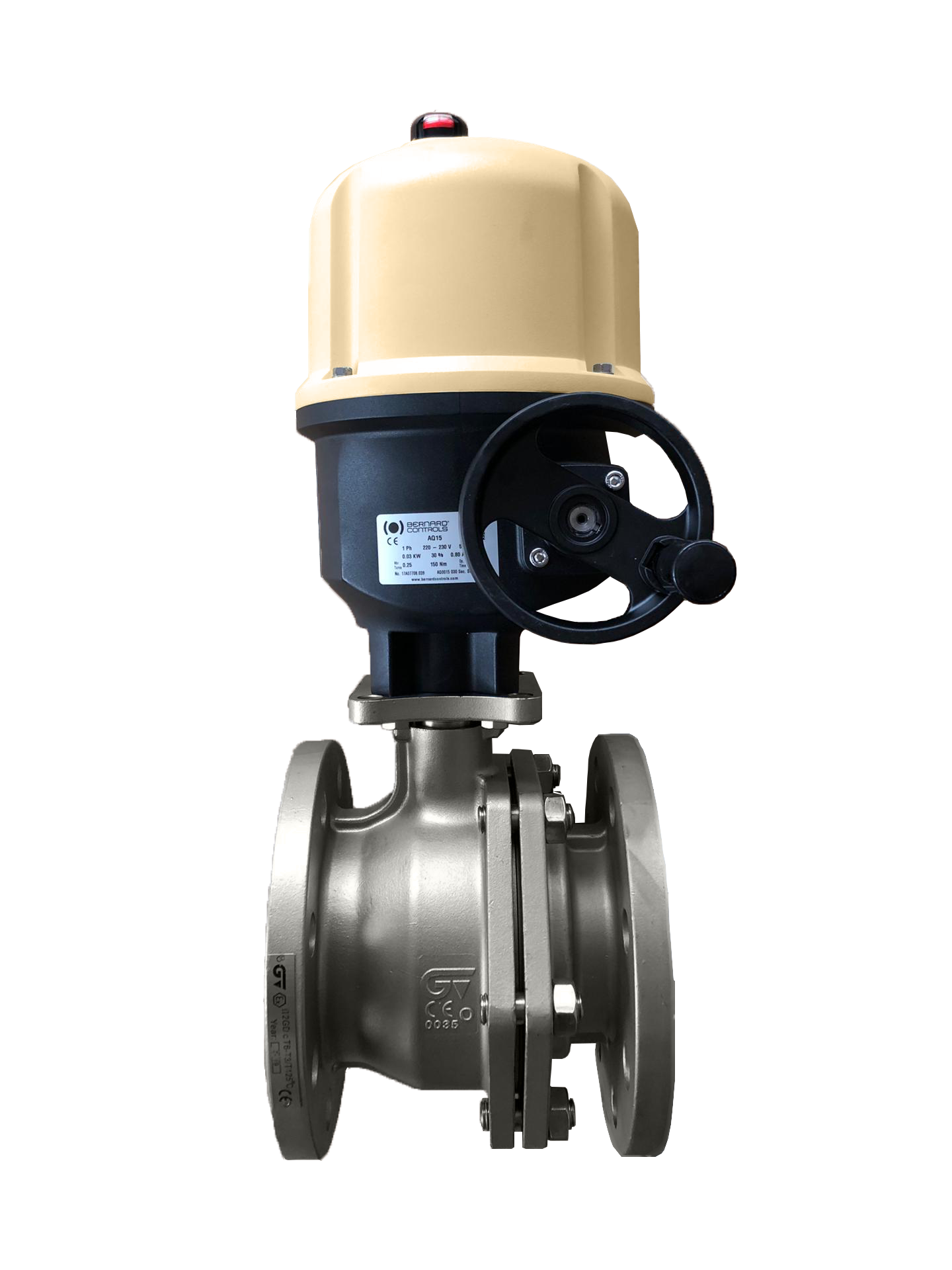 BAFE.001.125.24/DC Vannes à sphère - Inox - PTFE - DN125 - A brides ...