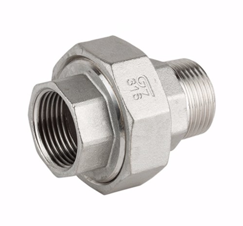 Genebre FTSS.018.3434 Raccord union 3 pièces en acier inox 316 - G3/4" MF - 20 bar