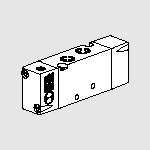 Distributeur Série Mach 16 à commande pneumatique G1/8 5/2 monostable ...