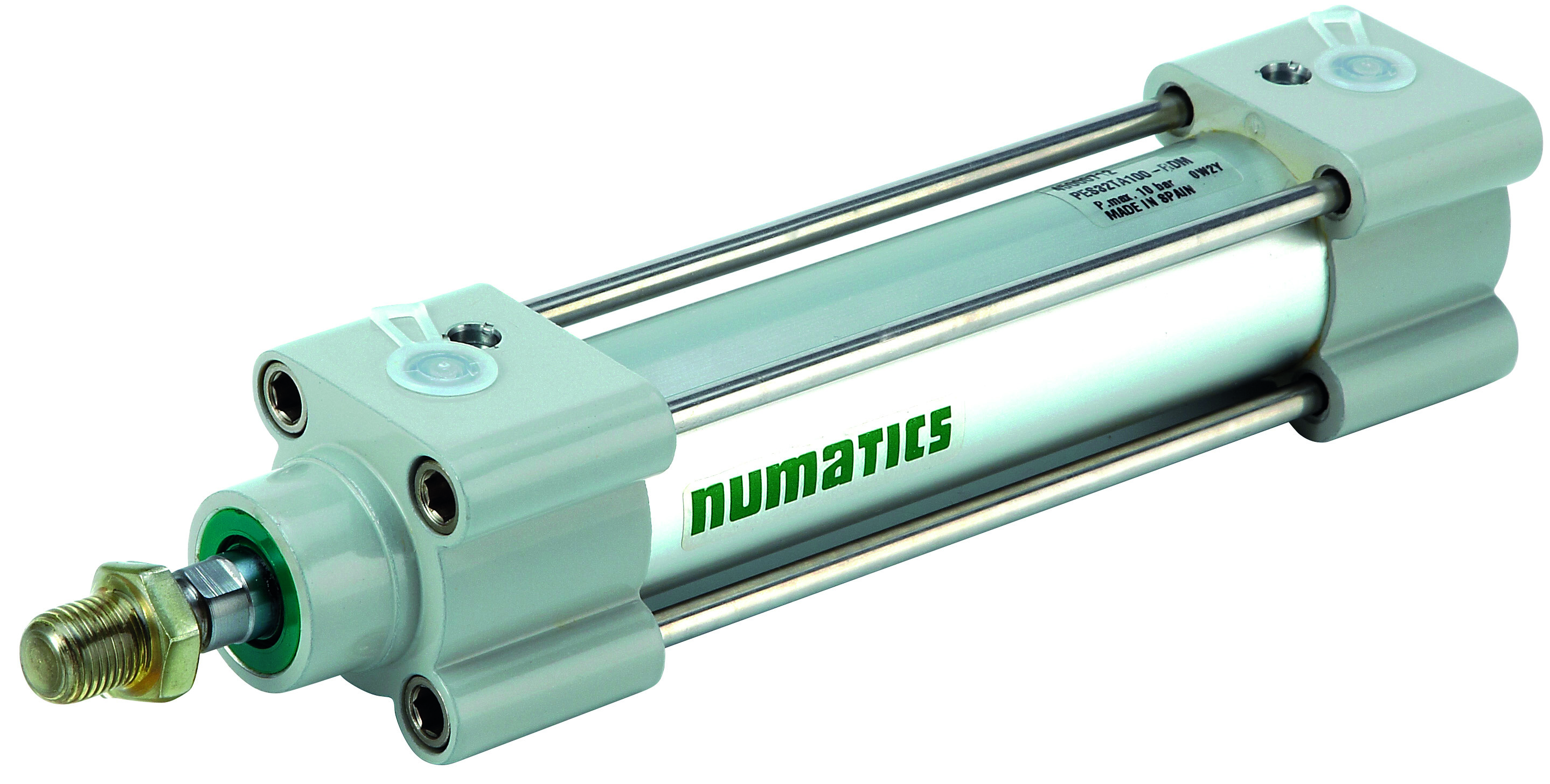 Asco CYLA.05.100.0150 Piston rod cylinder alum. ISO15552 Ø100 - Stke ...