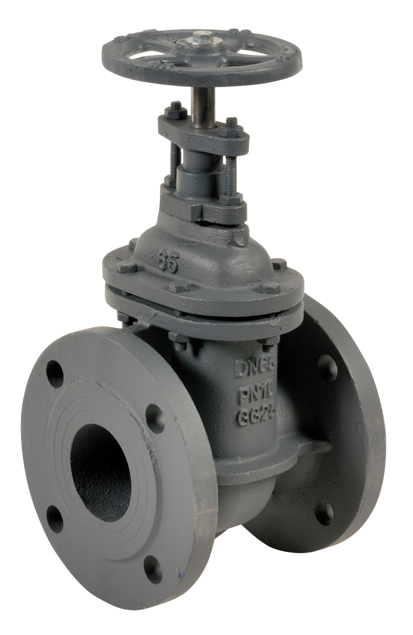 GAFM.028.040 Gate valve - Cast Iron body - Brass - Short serie - DN40 ...