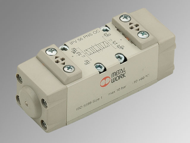 Metal Work 7051011100 Distributeur ISO 1 5599/1 à commande pneumatique ...