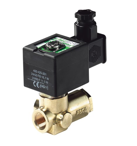 Asco SCXB223A027.24/50.16301 ASCO Solenoid valve Serie 223 - Brass body ...