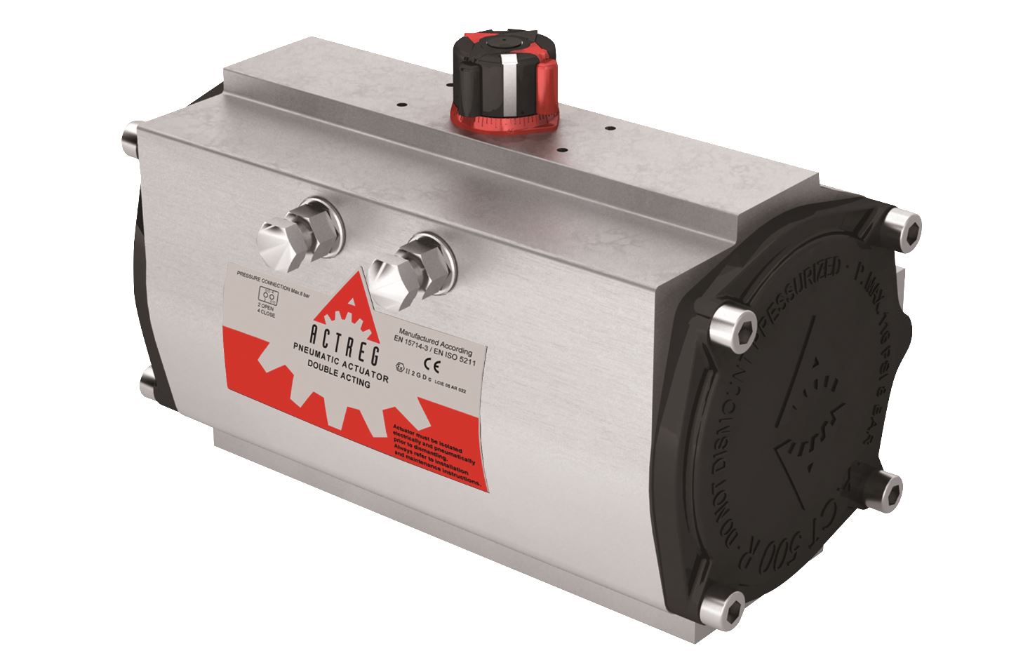 Actreg ADA0020/0305/09 Actuator - Anodized aluminum - NBR - F03-F05 ...