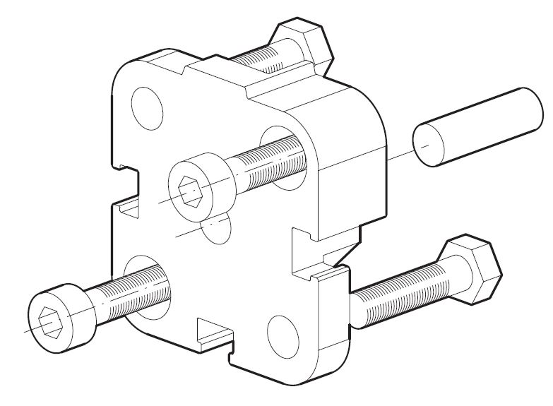 CMPC OPPOSED KIT ISO 50MM